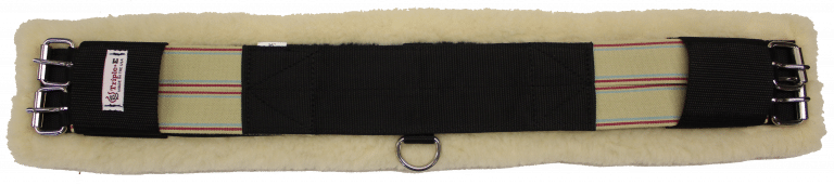 Woolback Endurance Girth, Double End Elastic - Horse Tack & Supplies